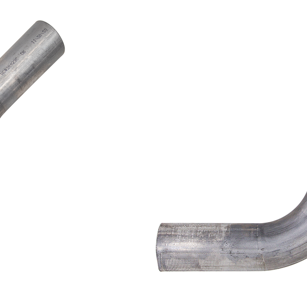 2.5" 45 Degree And 90 Degree Mandrel Bend Aluminized Mild Steel 16 Gau ...