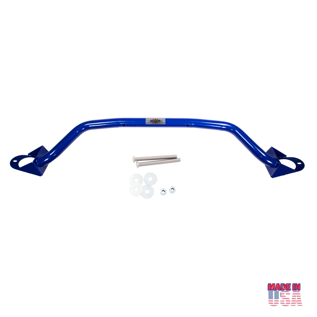 FRONT STRUT BRACE FOR CHALLENGER/CHARGER/300 POWDER COATED MANHATTAN B ...