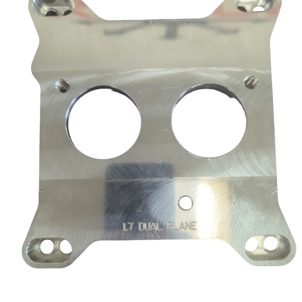 #2 Chevy TBI Onto Holley Edelbrock 4 Barrel Intake Manifold 2.0 Adapte ...