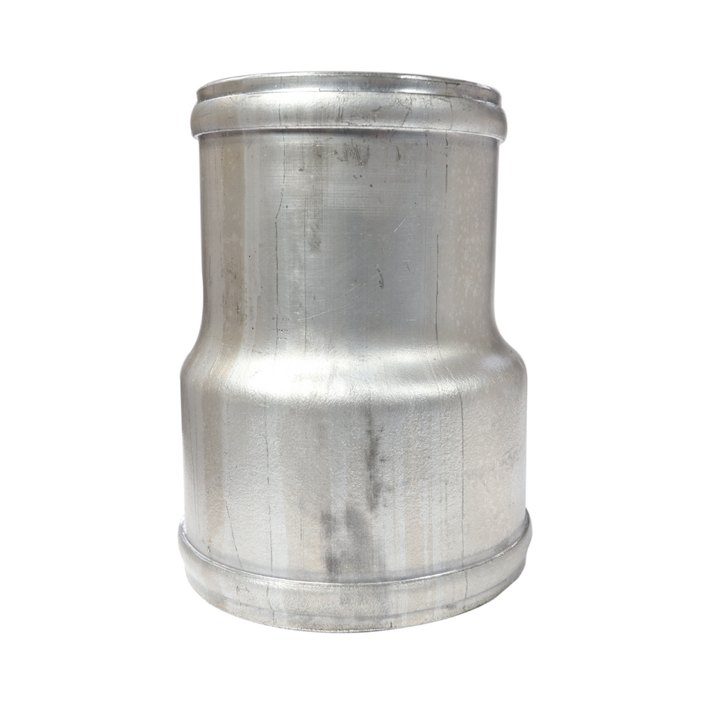 Aluminum Coupler 2.25" Bead Rolled On One End And 2.5" Bead Rolled On ...