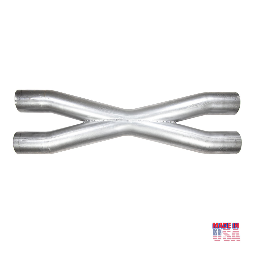 3.5" ALUMINIZED X-PIPE – Khaos Motorsports
