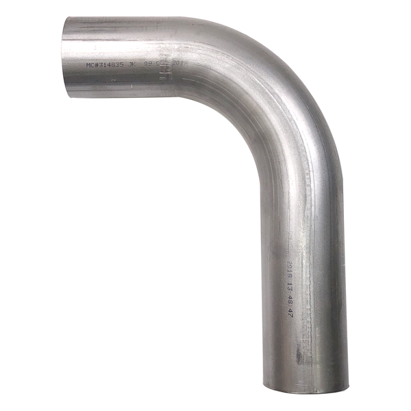 3" 90 Degree Bend Aluminized – Khaos Motorsports