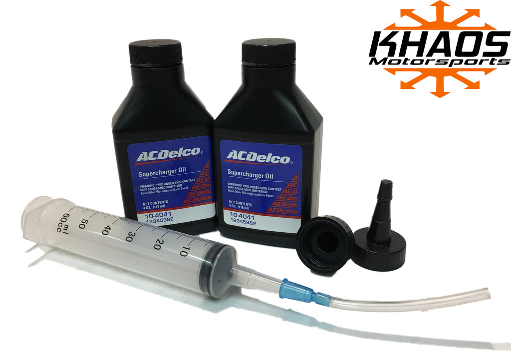 SUPER CHARGER OIL CHANGE KIT – Khaos Motorsports